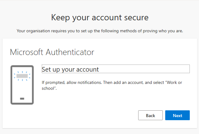 O365 New Authentication Setup – M1IT Help Desk